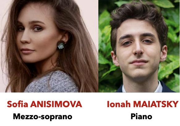 7 juin 2025 Ionah MAIATSKY et Sofia ANISIMOVA - Piano et Mezzo-soprano - Château d'Arnajon